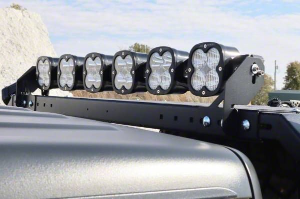 LoD Offroad Jeep Gladiator Black Ops Bed Rack Light Bar Mount; Black ...