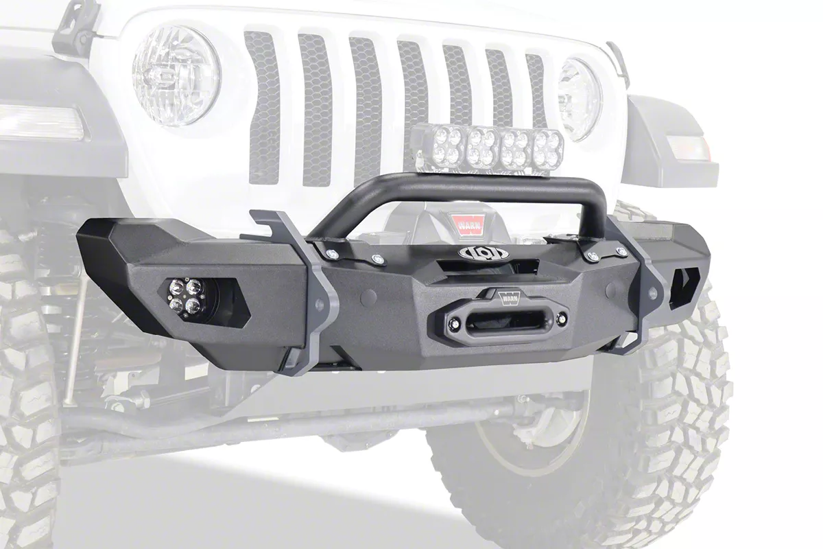 LoD Offroad Jeep Gladiator Black Ops Shorty Winch Front Bumper; Black ...