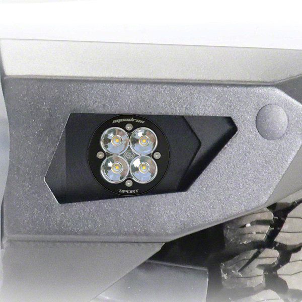 LoD Offroad Jeep Wrangler Black Ops Front Bumper Baja Squadron Round ...