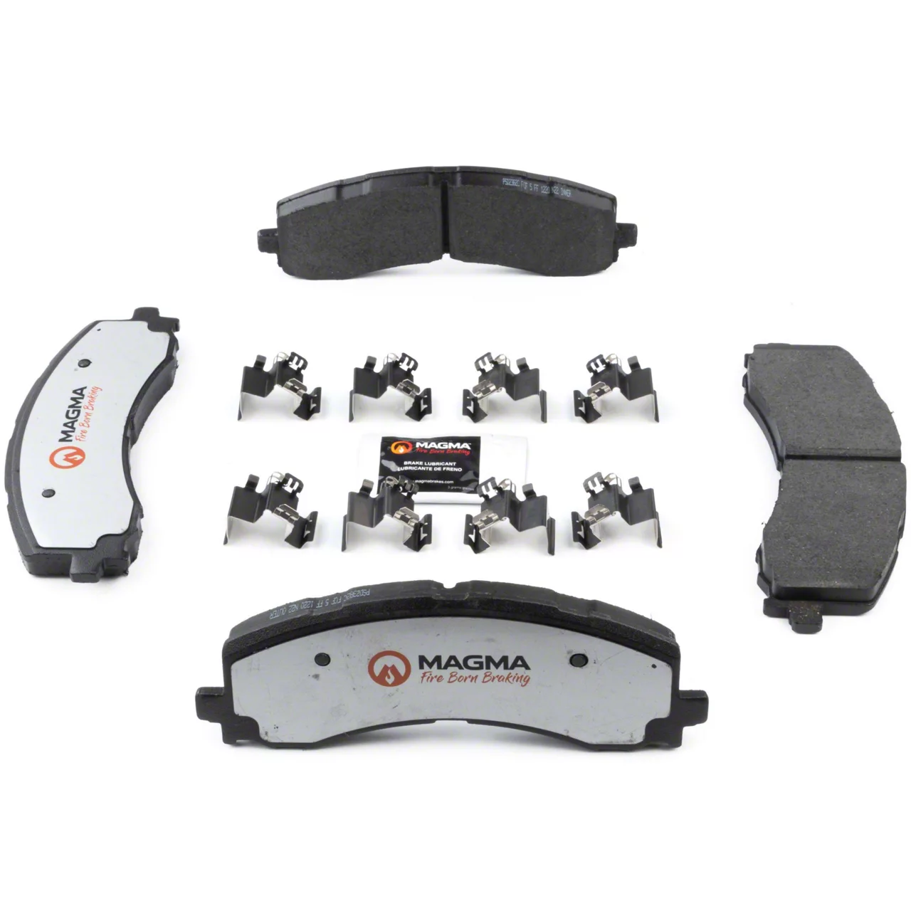 Magma Brakes Bronco Pro-Series Ceramic Brake Pads; Front Pair PSD2382C ...
