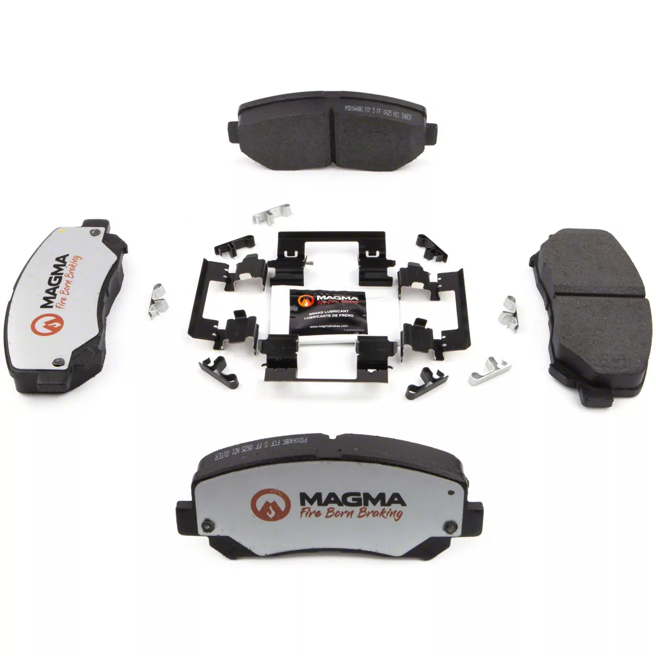 Magma Brakes Jeep Cherokee Pro-Series Ceramic Brake Pads; Front Pair ...