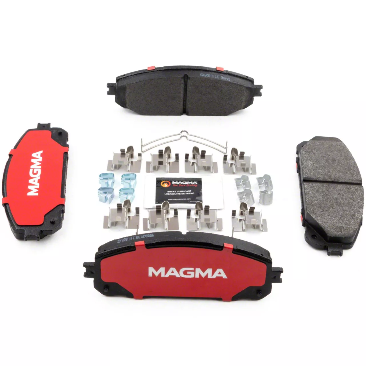Magma Brakes Jeep Cherokee Severe Duty Semi-Metallic Brake Pads; Front ...