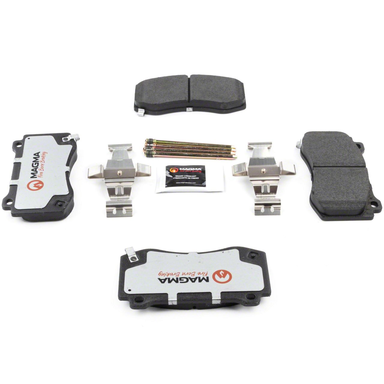 Magma Brakes Jeep Grand Cherokee Pro-Series Ceramic Brake Pads; Front Pair PSD1149C (06-10 Jeep ...