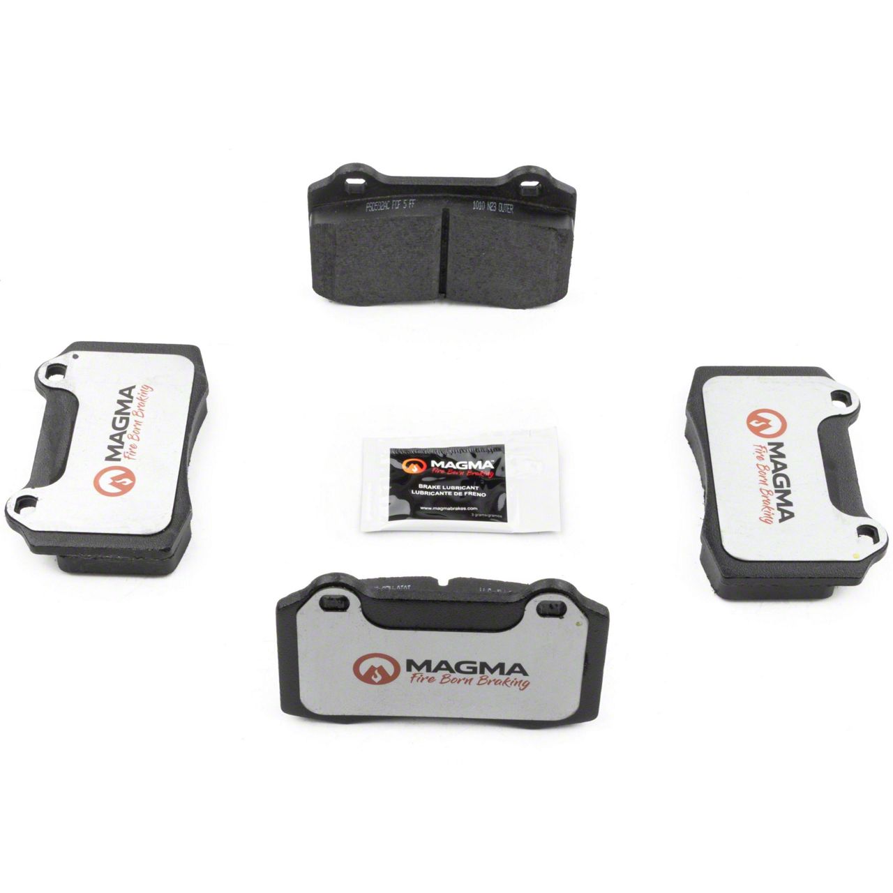 Magma Brakes Jeep Grand Cherokee Pro-Series Ceramic Brake Pads; Rear Pair PSD592AC (17-18 Jeep ...