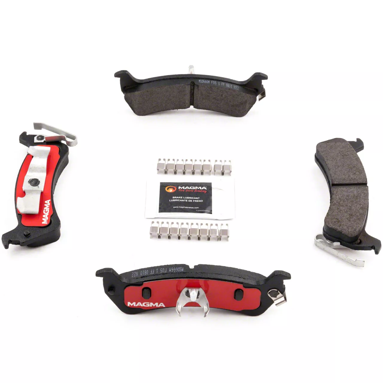 Magma Brakes Jeep Grand Cherokee Severe Duty Semi-Metallic Brake Pads ...