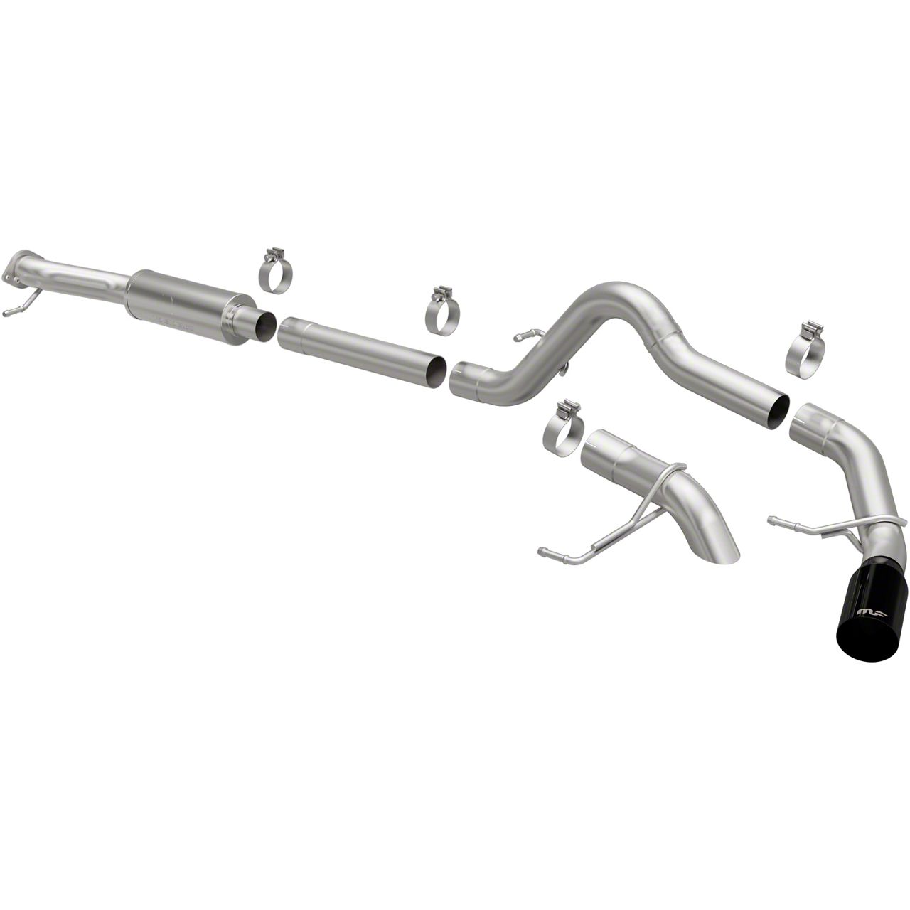 Magnaflow Bronco Crawler Series Cat-Back Exhaust System 19682 (21-25 ...