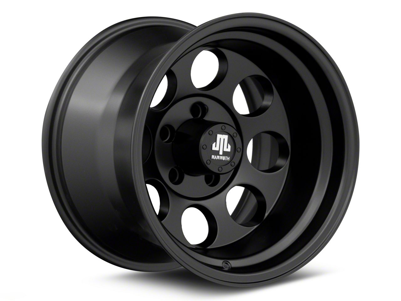 Mammoth Jeep Cherokee 8 Aluminum Matte Black Wheel; 15x10; -44mm Offset ...