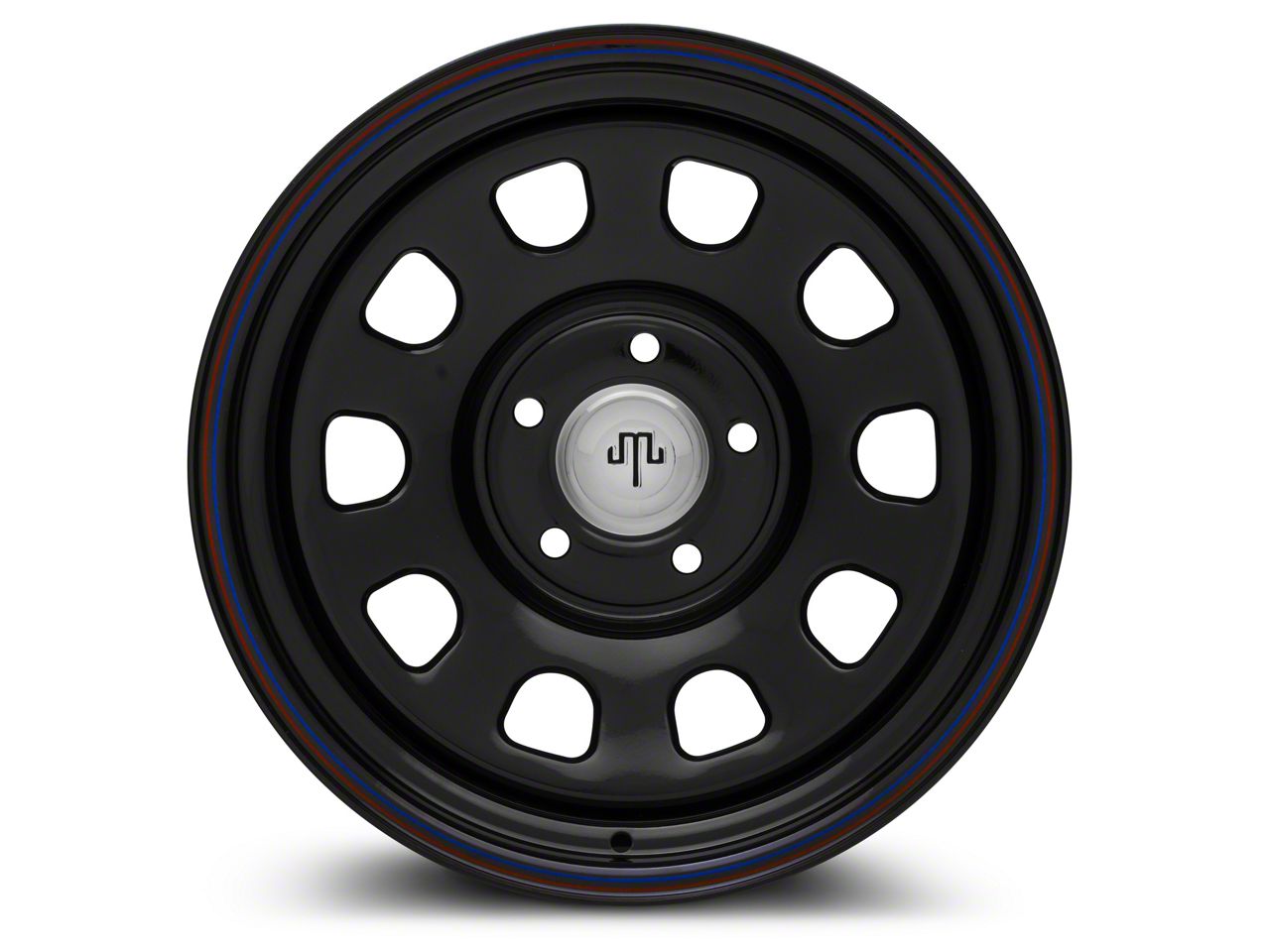 Mammoth Jeep Grand Cherokee D Window Black Steel Wheel; 17x9; -6mm ...