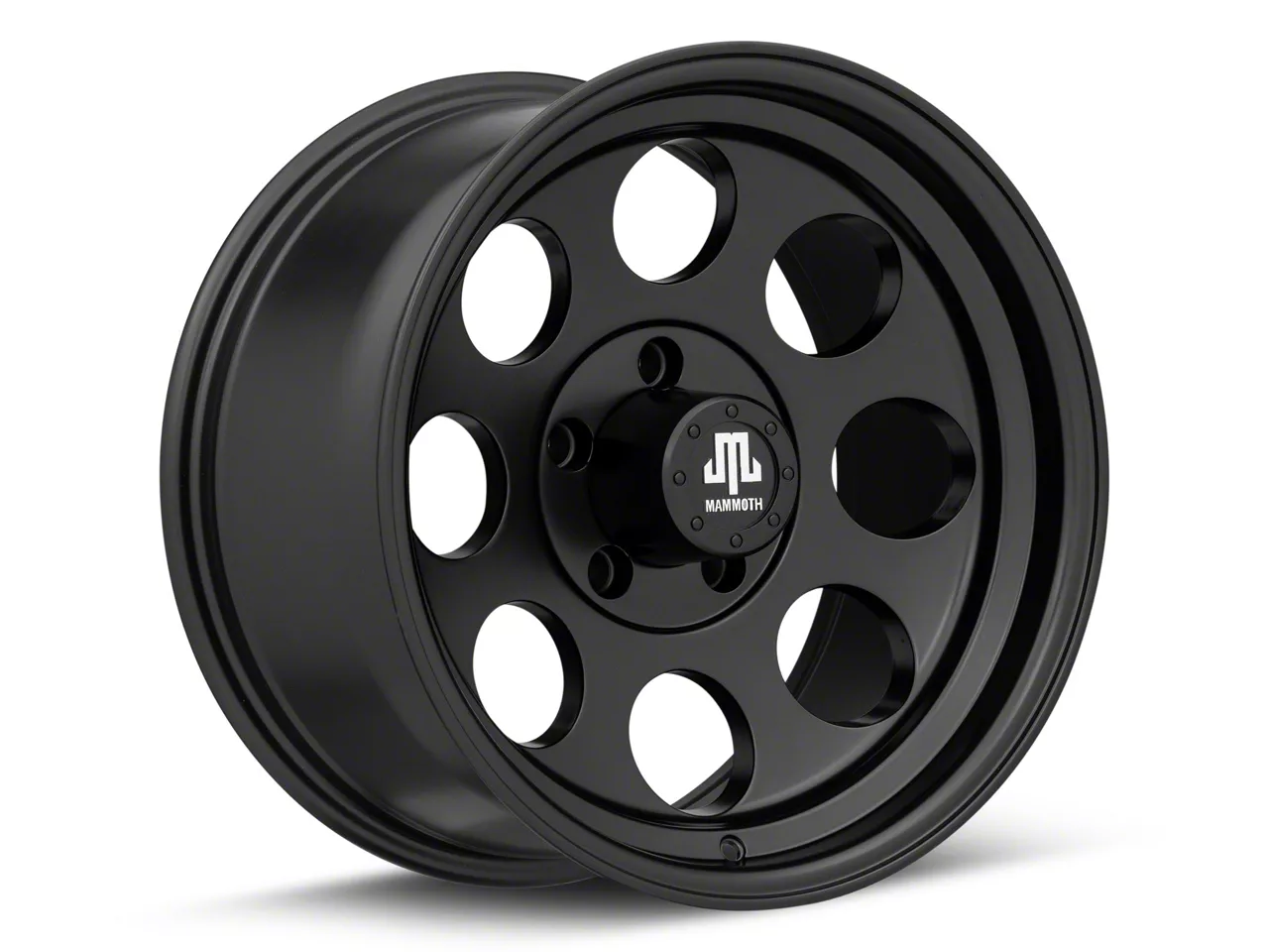 Mammoth Jeep Grand Cherokee 8 Aluminum Matte Black Wheel; 17x9; -6mm ...