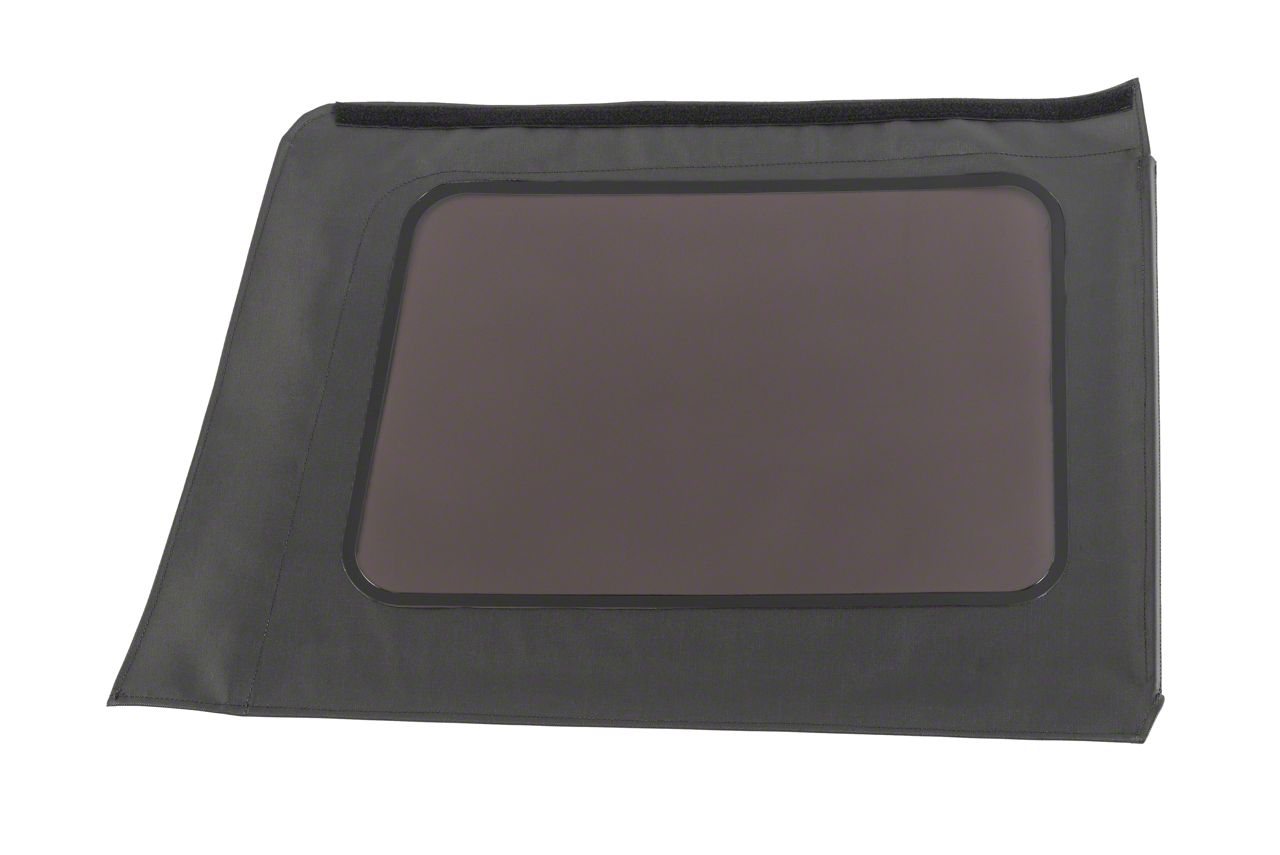 MasterTop Jeep Wrangler Replacement Quarter Window; Black Diamond ...