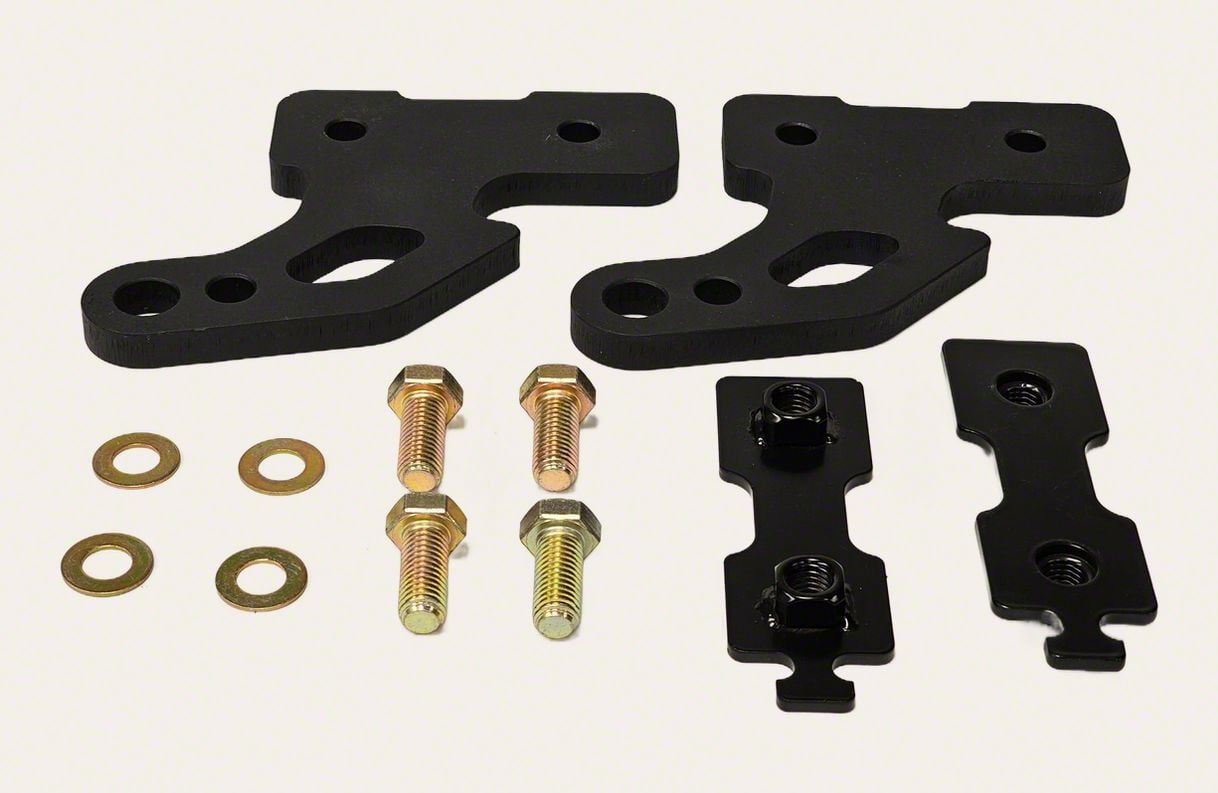 Maximus-3 Jeep Wrangler Closed Rear Tow Loops; Textured Black JK1004RT (07-18 Jeep Wrangler JK ...