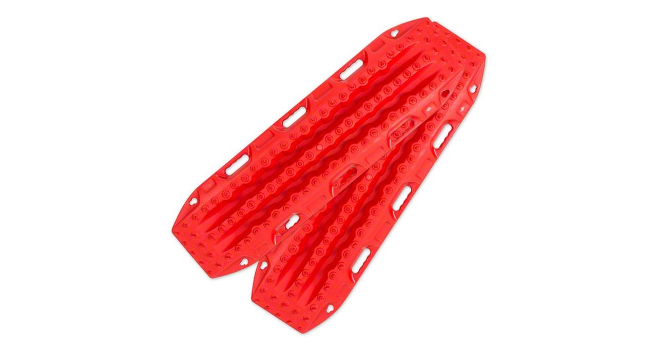 MAXTRAX Jeep Cherokee MKII Recovery Boards; FJ Red MTX02FJR - Free Shipping