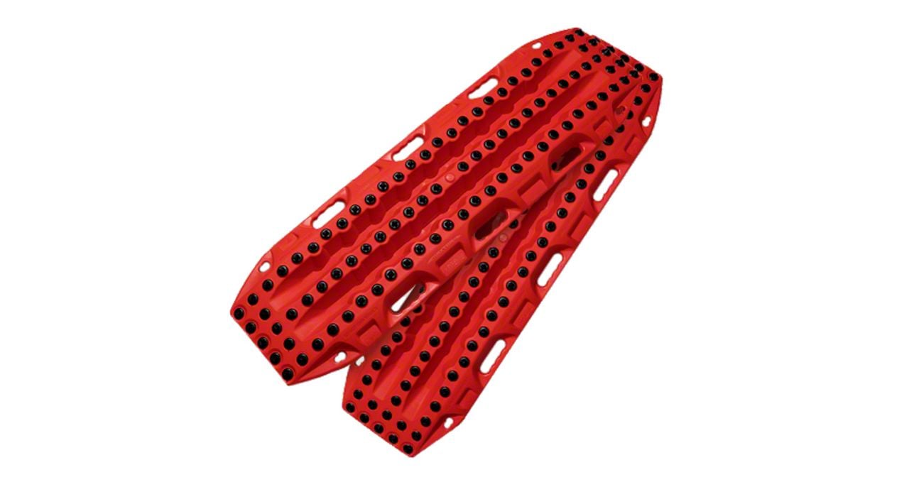 MAXTRAX Tacoma XTREME Recovery Boards; FJ Red MTXXFJR - Free Shipping