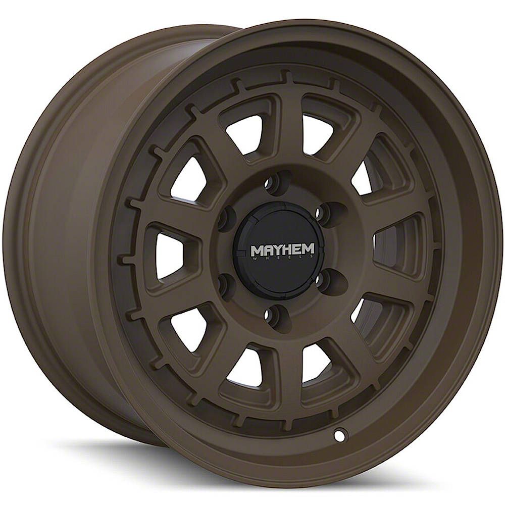 Mayhem Wheels Jeep Grand Cherokee Voyager Dark Bronze Wheel; 17x8.5 ...