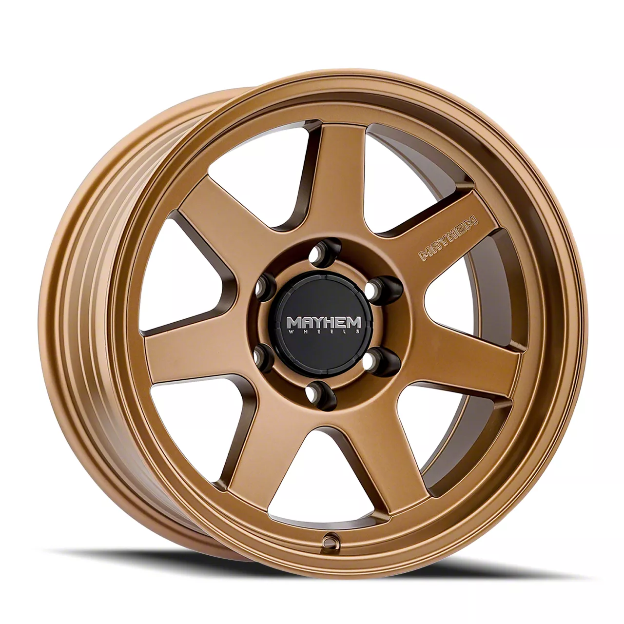 Mayhem Wheels Jeep Wrangler Convoy Satin Bronze Wheel; 17x9; -6mm ...