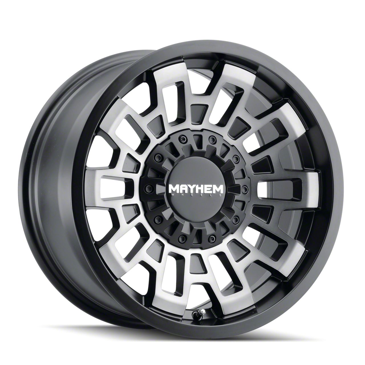 Mayhem Wheels Jeep Wrangler Cortex Matte Black Machined Wheel; 20x9 ...