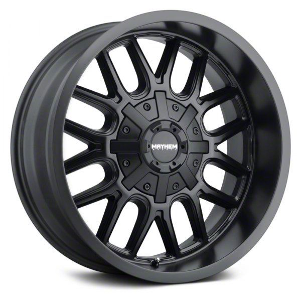Mayhem Wheels Titan XD Cogent Matte Black 6-Lug Wheel; 20x9; 18mm ...