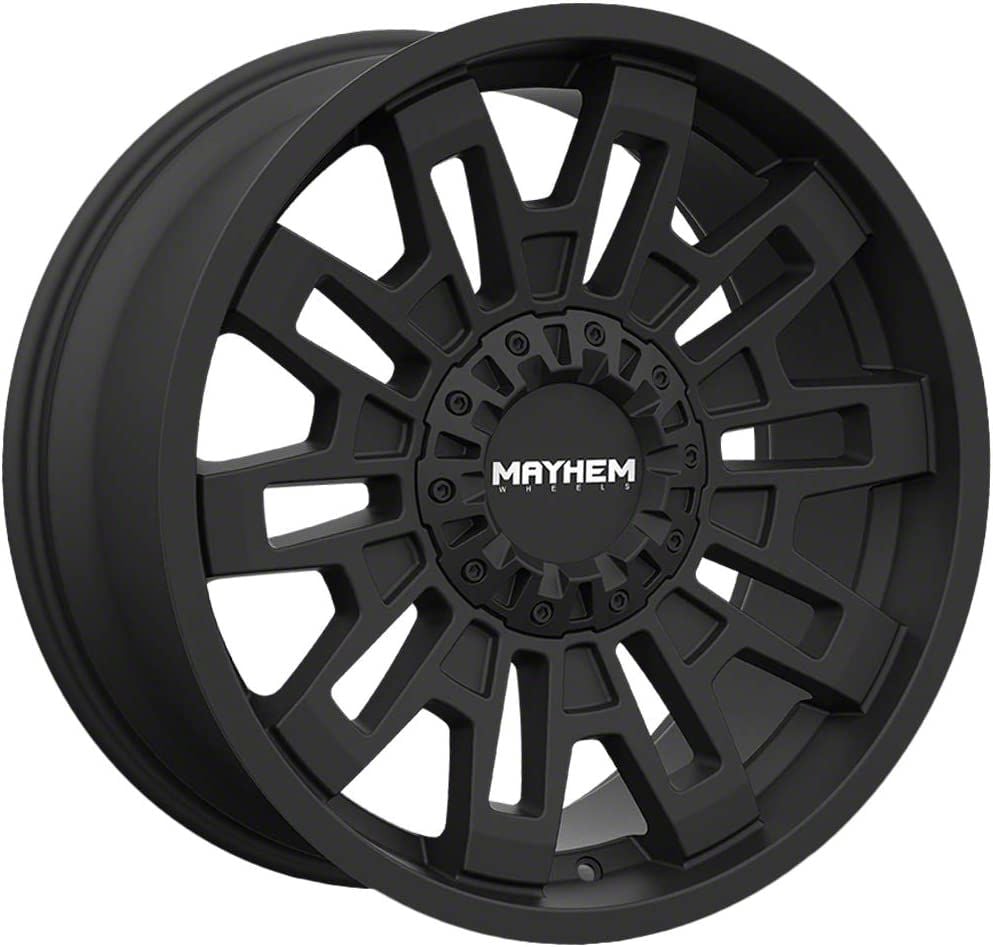 Mayhem Wheels Tundra Cortex Matte Black 6-Lug Wheel; 20x10; -19mm ...