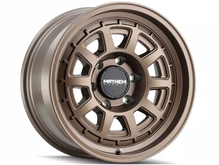 Mayhem Wheels Tundra Voyager Dark Bronze 6-Lug Wheel; 18x9; 0mm Offset ...