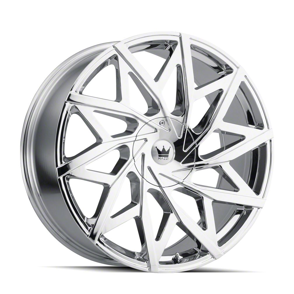 Mazzi Jeep Gladiator Big Easy Chrome Wheel; 22x9.5; 18mm Offset 372 ...