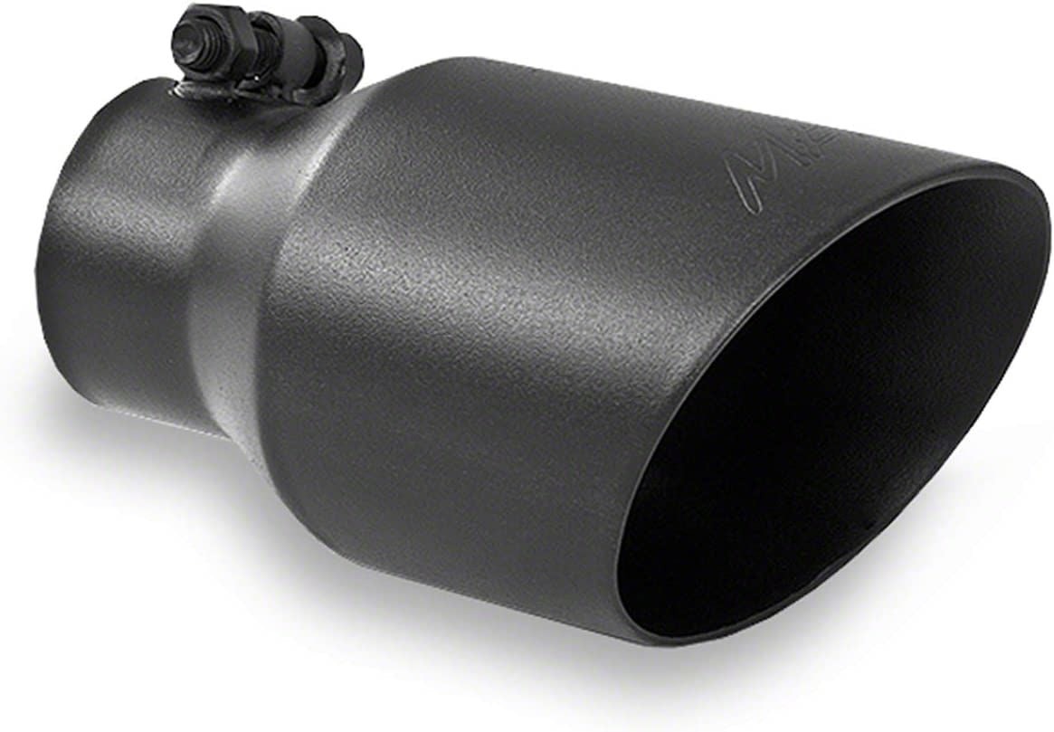MBRP Toyota 4-Runner 4-Inch Dual Wall Angled Exhaust Tip; Black ...