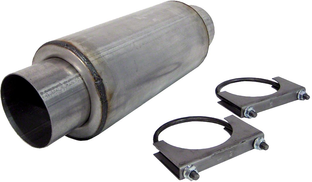 MBRP Tacoma Armor Lite Muffler; 4-Inch Inlet/4-Inch Outlet R2009 ...