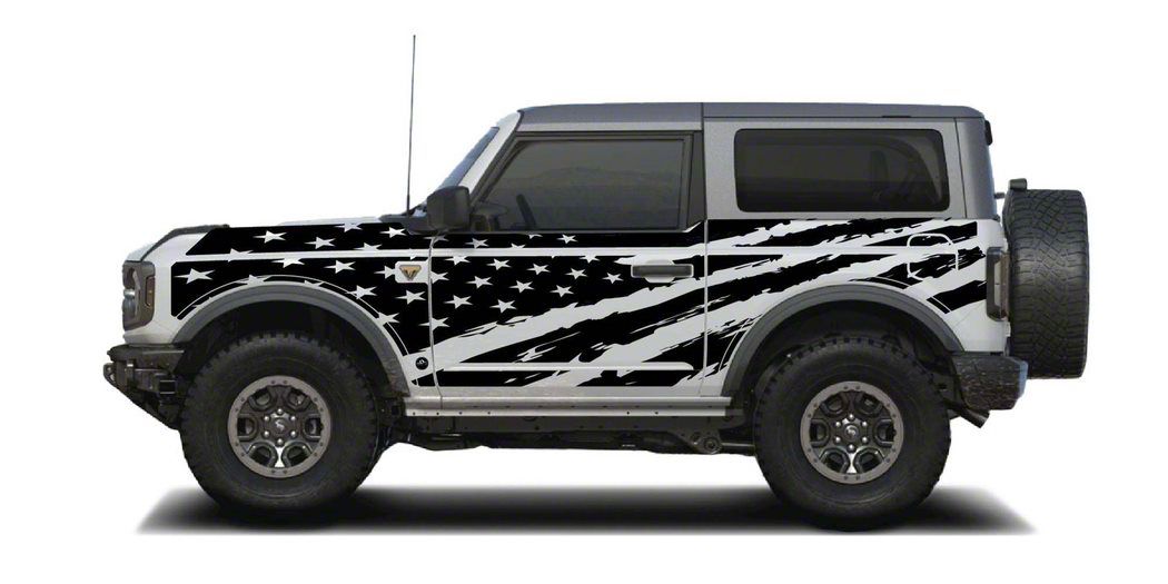 MEK Magnet Bronco Removable Body Armor; America in Black 9219 (21-26 ...