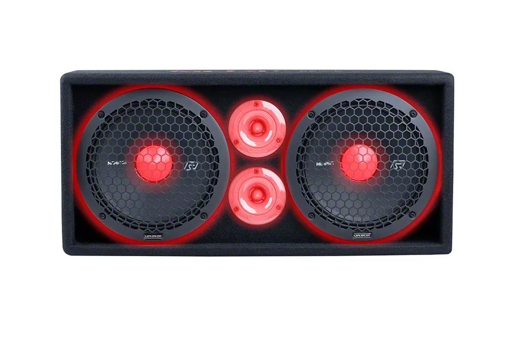 Memphis Audio Toyota 4-Runner SRX Pro Full Range Vented Enclosure with ...