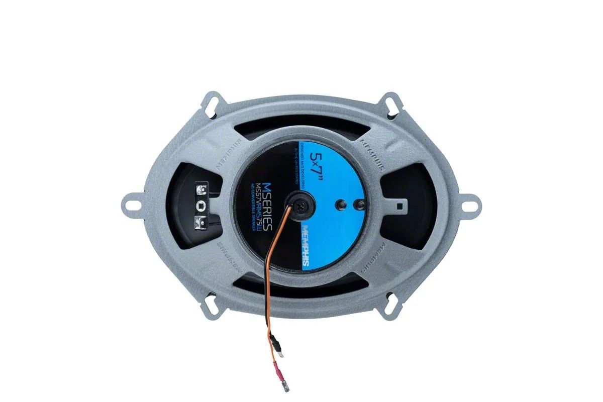 Memphis Audio Jeep Wrangler MSeries 5x7-Inch 2-Way Convertible Speaker MS57V (Universal; Some ...