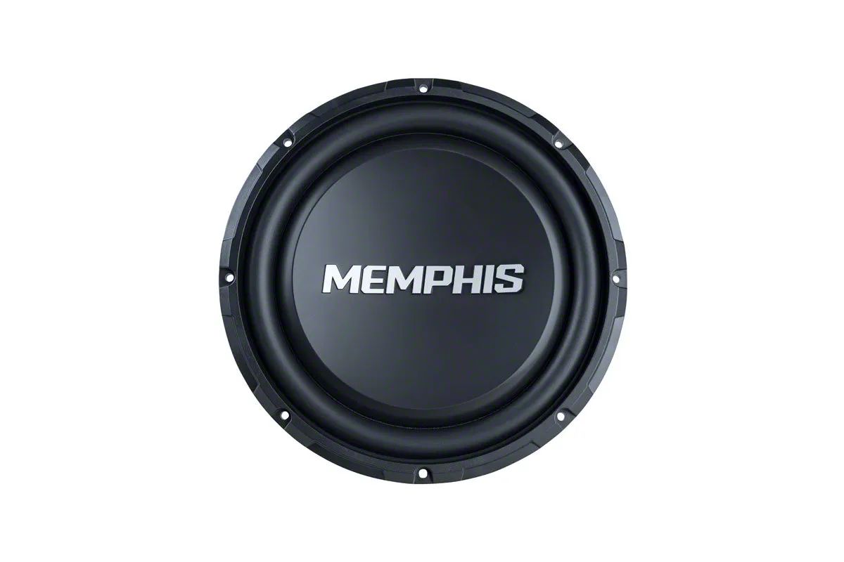 Memphis Audio Tacoma SRX 12-Inch Shallow Subwoofer; Single Voice Coil ...