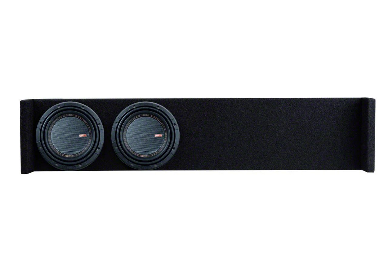 Memphis Audio Tundra MOJO Mini Dual 6.50-Inch Loaded Subwoofer Box; 1 ...