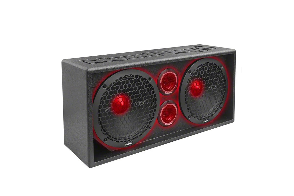 Memphis Audio Tundra SRX Pro Full Range Vented Enclosure with Dual 10 ...