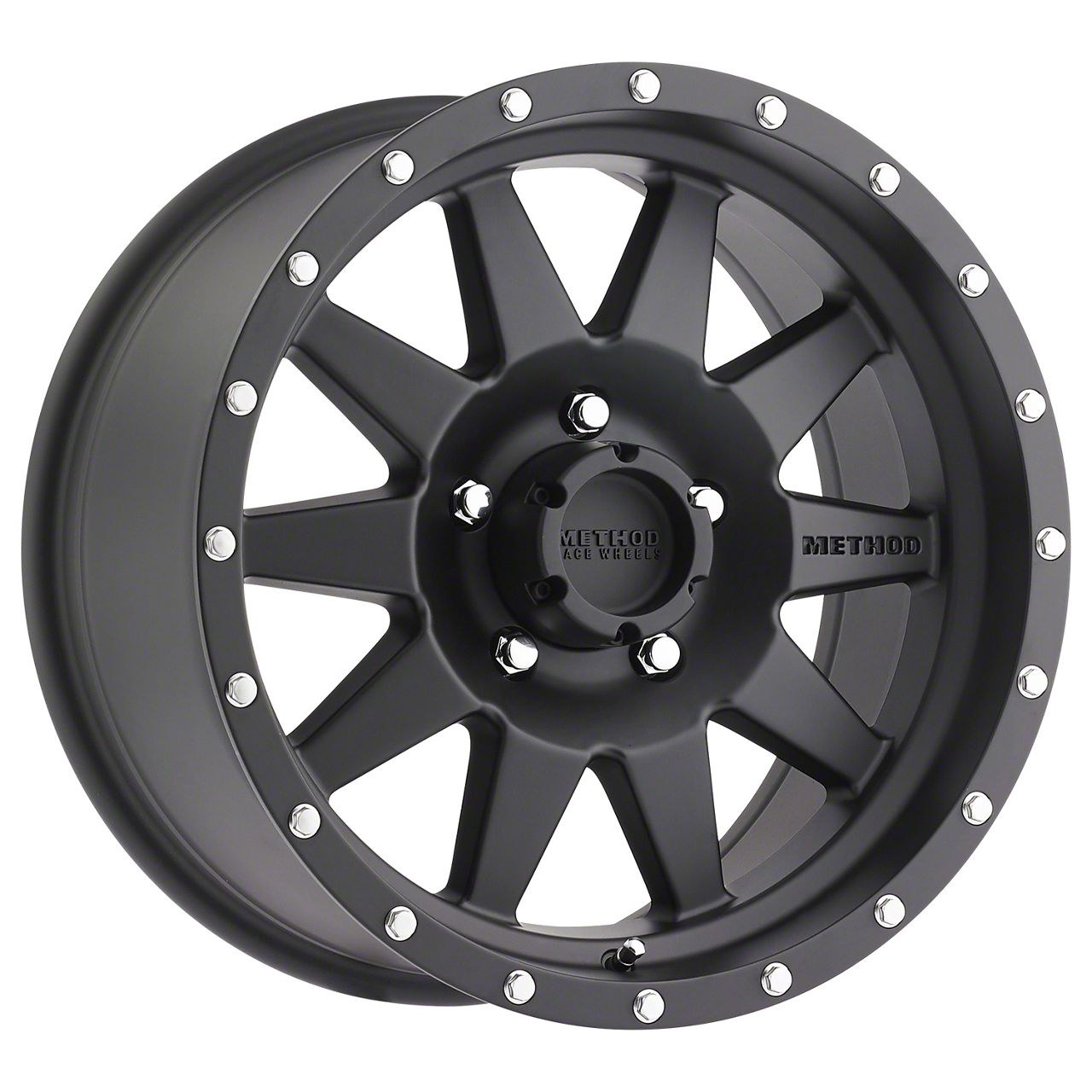 Method Race Wheels Jeep Gladiator MR301 The Standard Matte Black Wheel ...