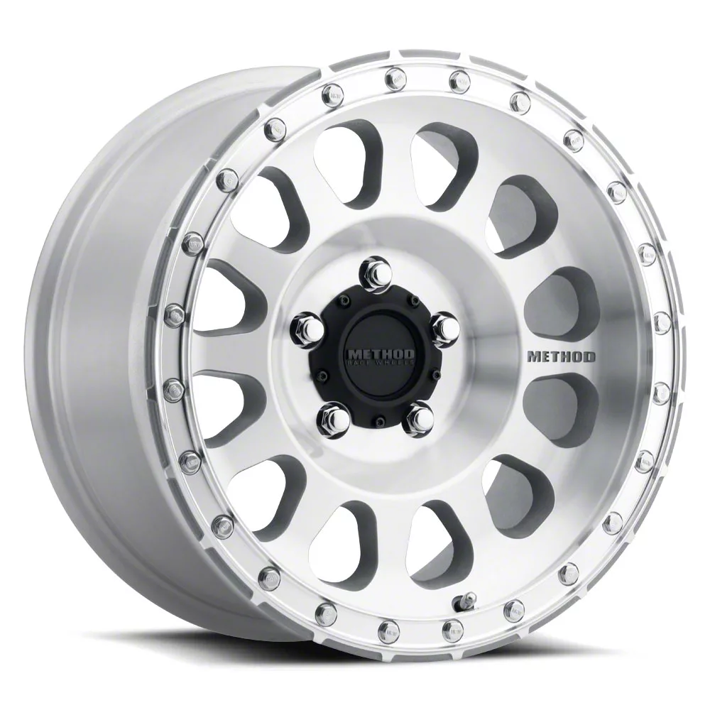 Method Race Wheels Jeep Wrangler MR315 Machined Wheel; 17x9; -12mm ...