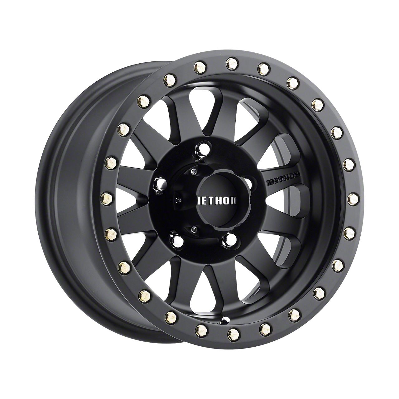 Method Race Wheels Jeep Wrangler MR304 Double Standard Matte Black ...