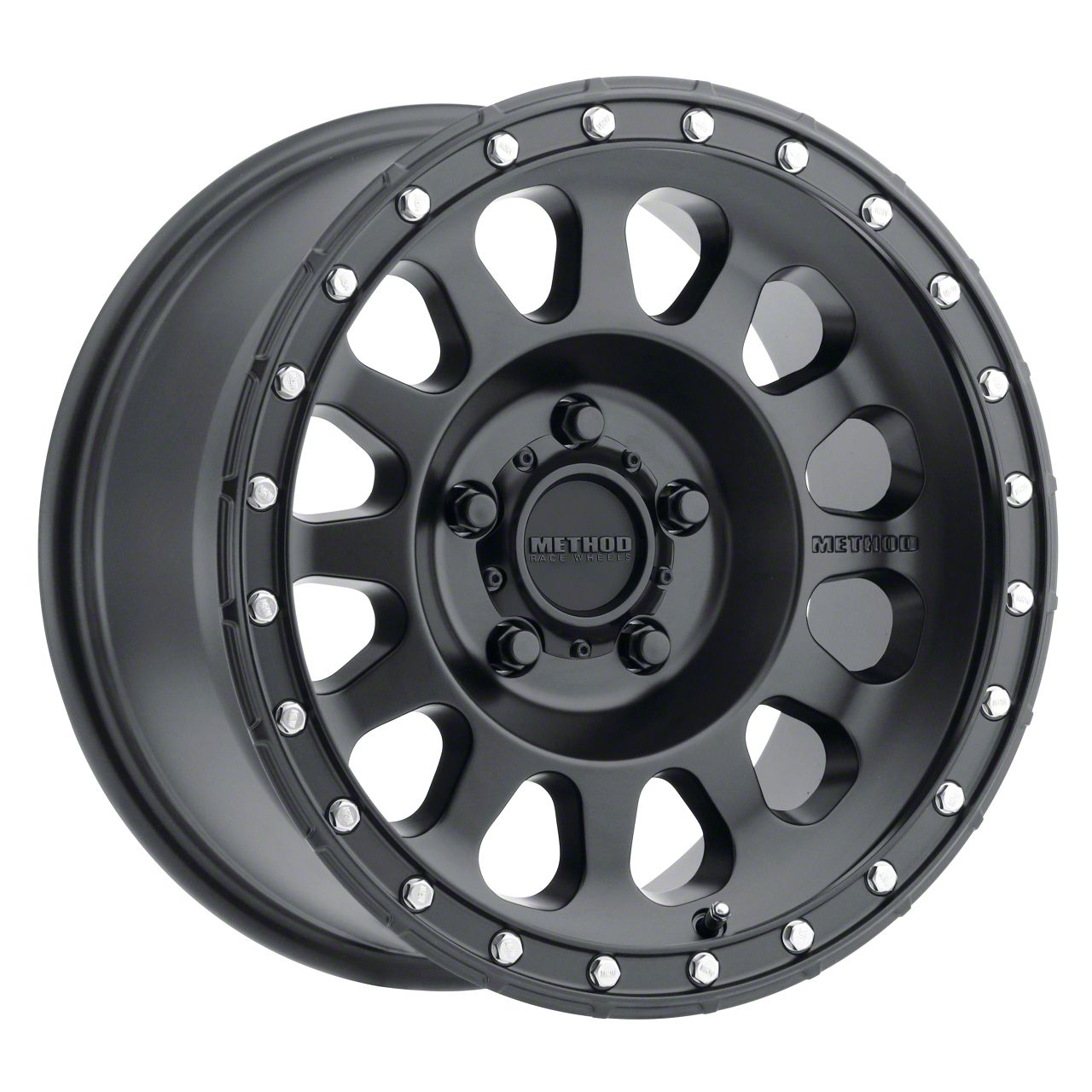 Method Race Wheels Jeep Wrangler MR315 Matte Black Wheel; 17x9; -12mm ...