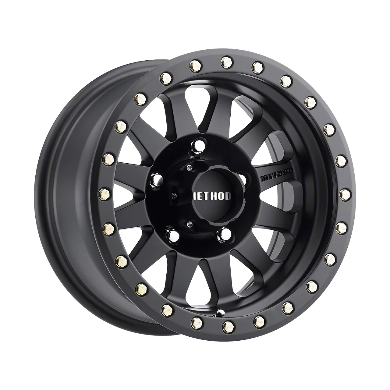 Method Race Wheels Jeep Wrangler MR304 Double Standard Matte Black ...