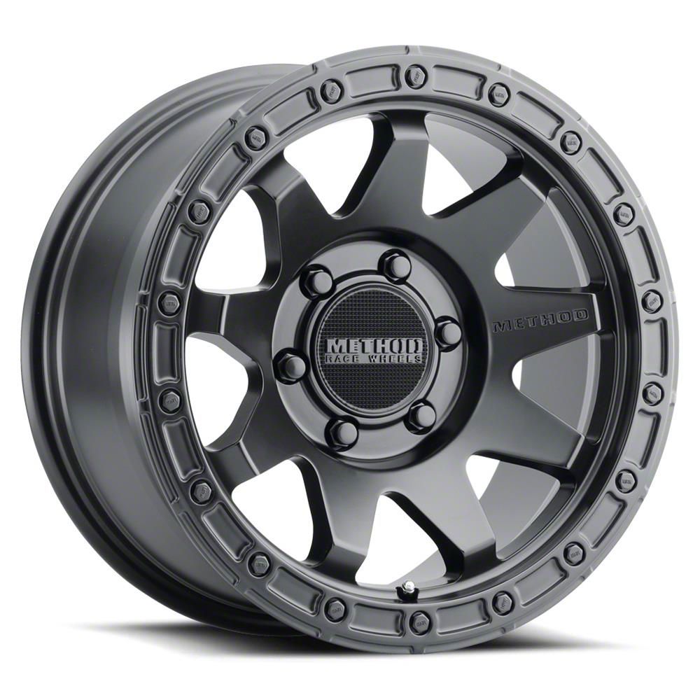 Method Race Wheels Titan MR317 Matte Black 6-Lug Wheel; 20x9; 0mm ...