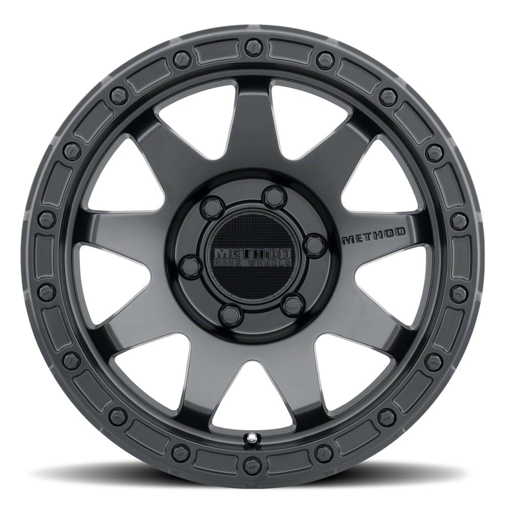 Method Race Wheels Tacoma MR317 Matte Black 6-Lug Wheel; 17x9; -12mm ...