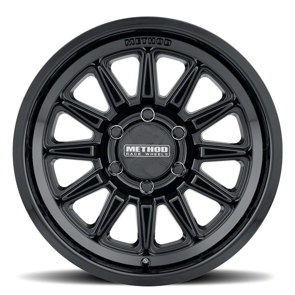 Method Race Wheels Tacoma MR323 Gloss Black 6-Lug Wheel; 18x9; 12mm ...