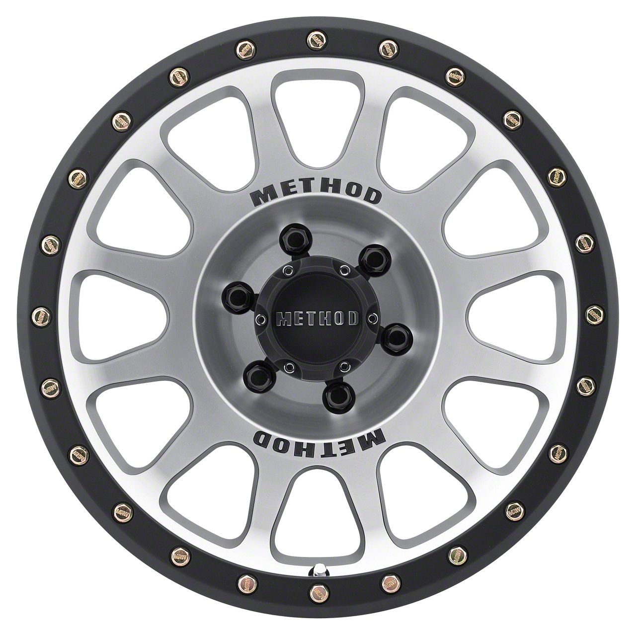 Method Race Wheels Toyota 4-Runner MR305 NV Machined with Matte Black ...