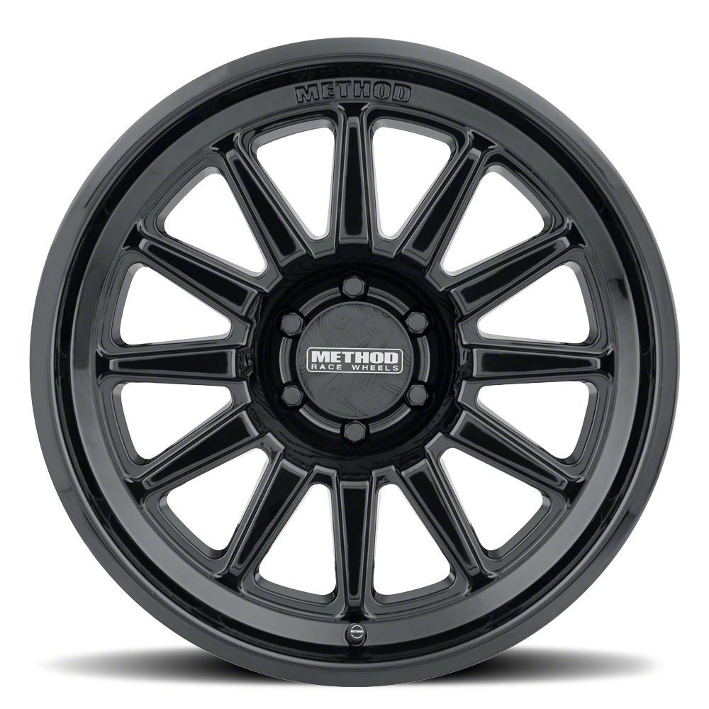 Method Race Wheels Tacoma MR323 Gloss Black 6-Lug Wheel; 20x9; 12mm ...