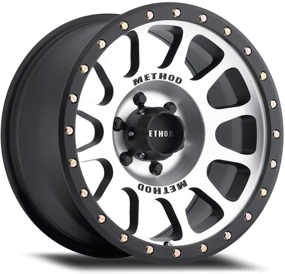 Method Race Wheels Tacoma MR305 NV Matte Black Machined 6-Lug Wheel ...