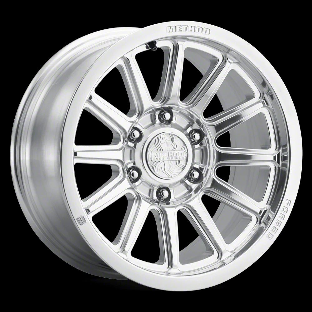 Method Race Wheels Bronco MR204 Forged Polished 6-Lug Wheel; 17x8.5 ...