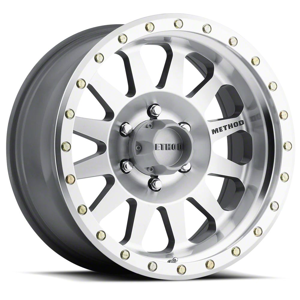 Method Race Wheels Bronco MR304 Double Standard Machined 6-Lug Wheel ...