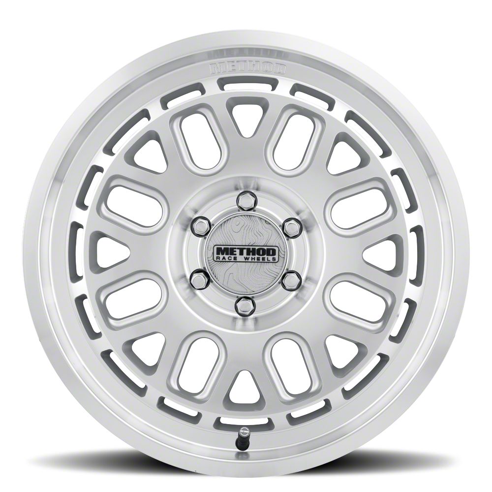 Method Race Wheels Bronco MR318 Machined 6-Lug Wheel; 17x8.5; 0mm ...