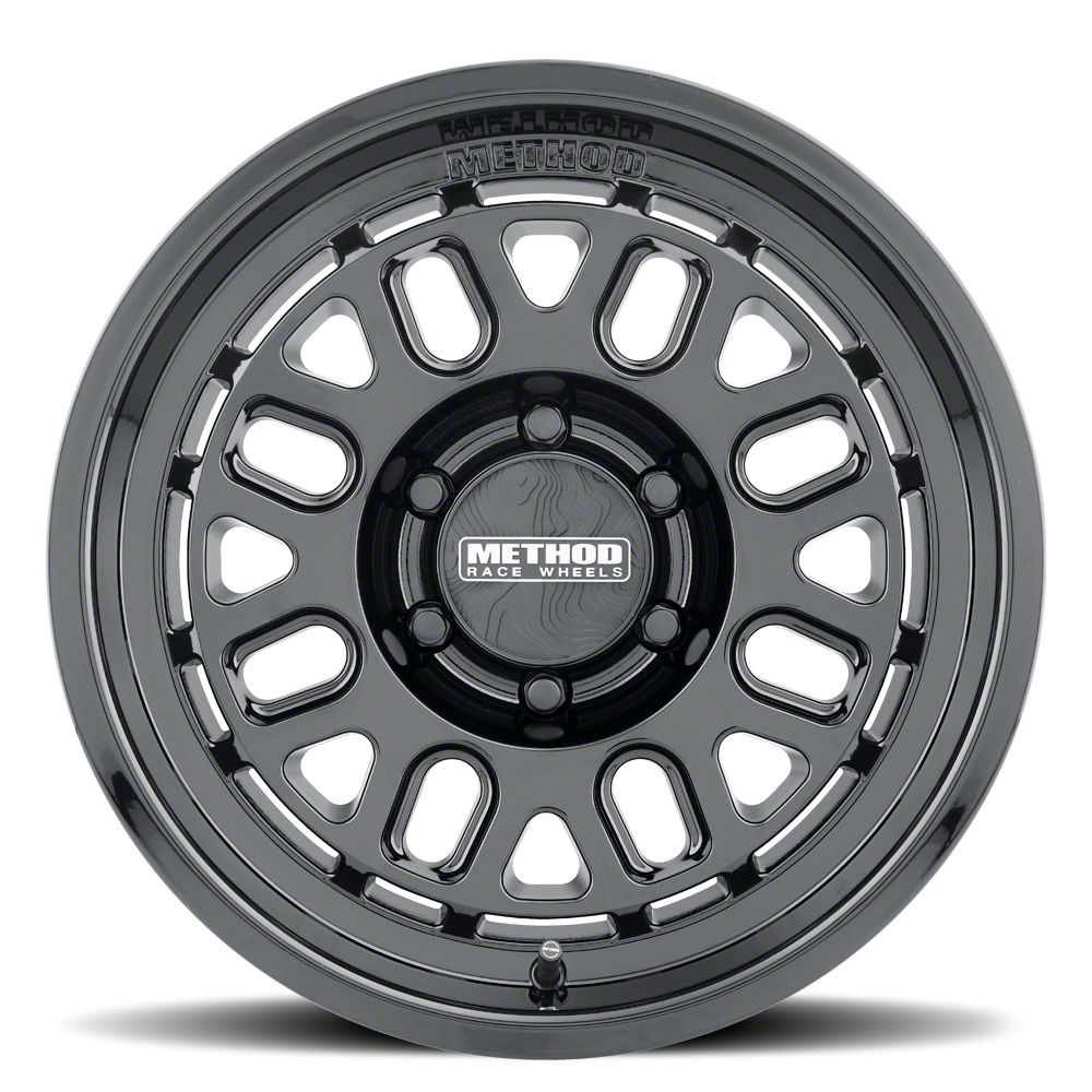 Method Race Wheels Bronco MR321 Gloss Black 6-Lug Wheel; 18x9; 18mm ...