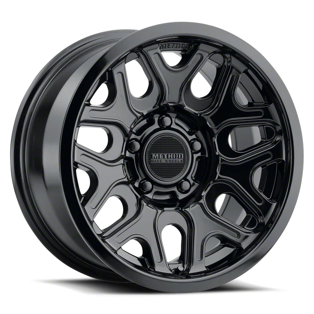 Method Race Wheels Bronco MR322 Gloss Black 6-Lug Wheel; 17x8.5; 0mm ...