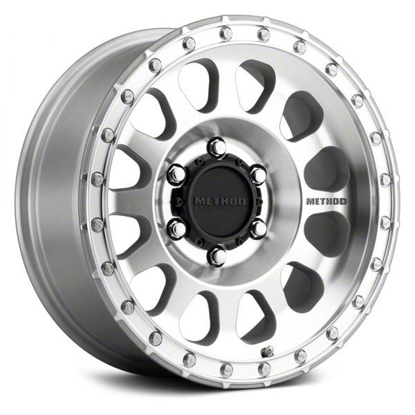 Method Race Wheels Jeep Gladiator MR315 Machined Wheel; 20x10; -18mm ...
