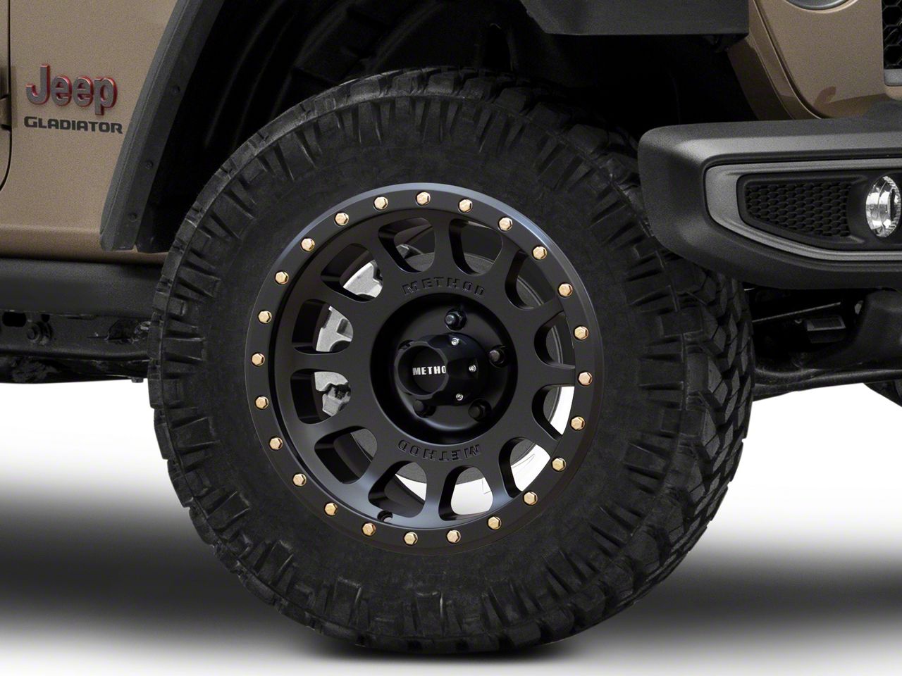 Method Race Wheels Jeep Wrangler MR305 NV Matte Black Wheel; 17x8.5 ...